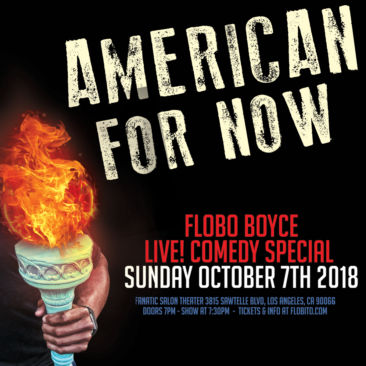 LIVE Comedy Special! – Flobo Boyce